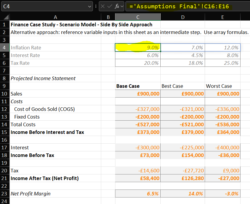 Excel Models Golden Rules | SEGRO Courses